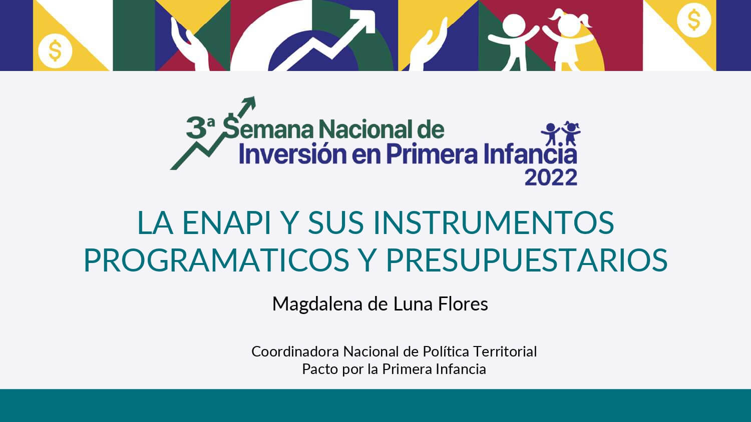 3a Semana Nacional de Inversión en Primera Infancia